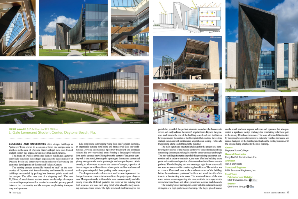 BBM Structural Recognized in Modern Steel Construction Magazine's May ...