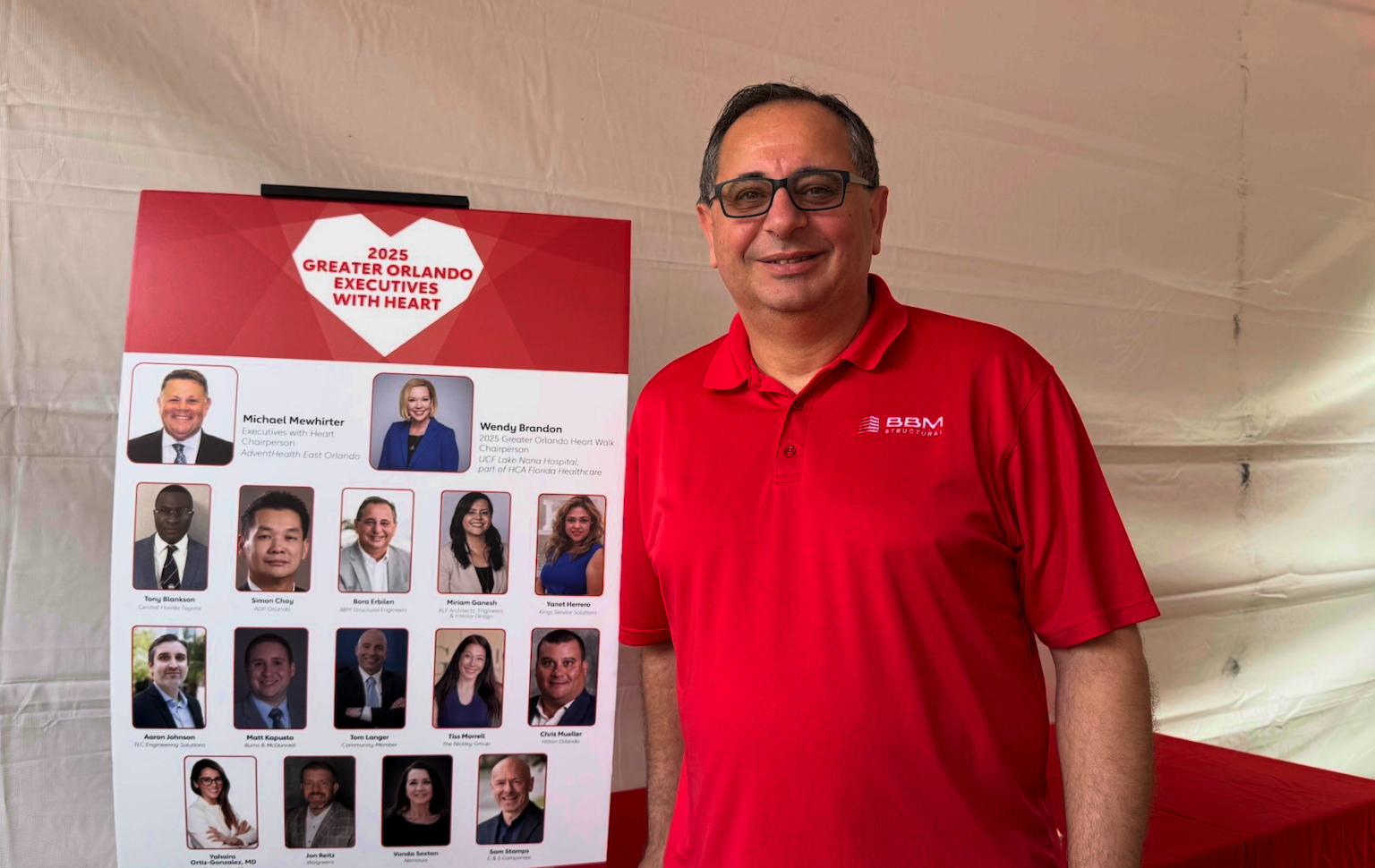 BBM Structural Proudly Supports the 2025 Greater Orlando Heart Walk - BBM Structural